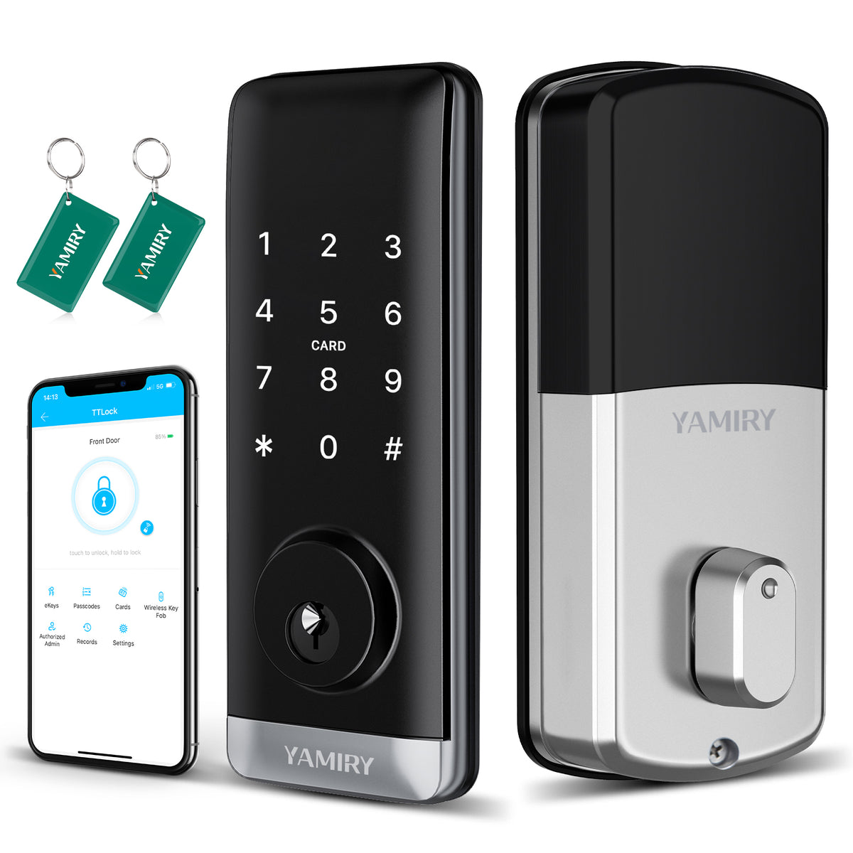 Yamiry Smart Deadbolt Lock T1A – YAMIRY